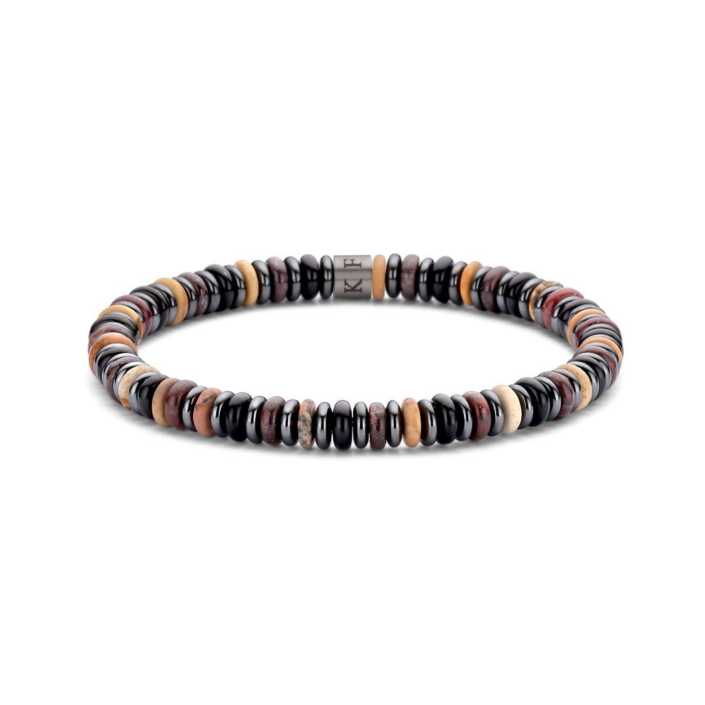 Rough Disc Beads Bracelet – Frank-1967